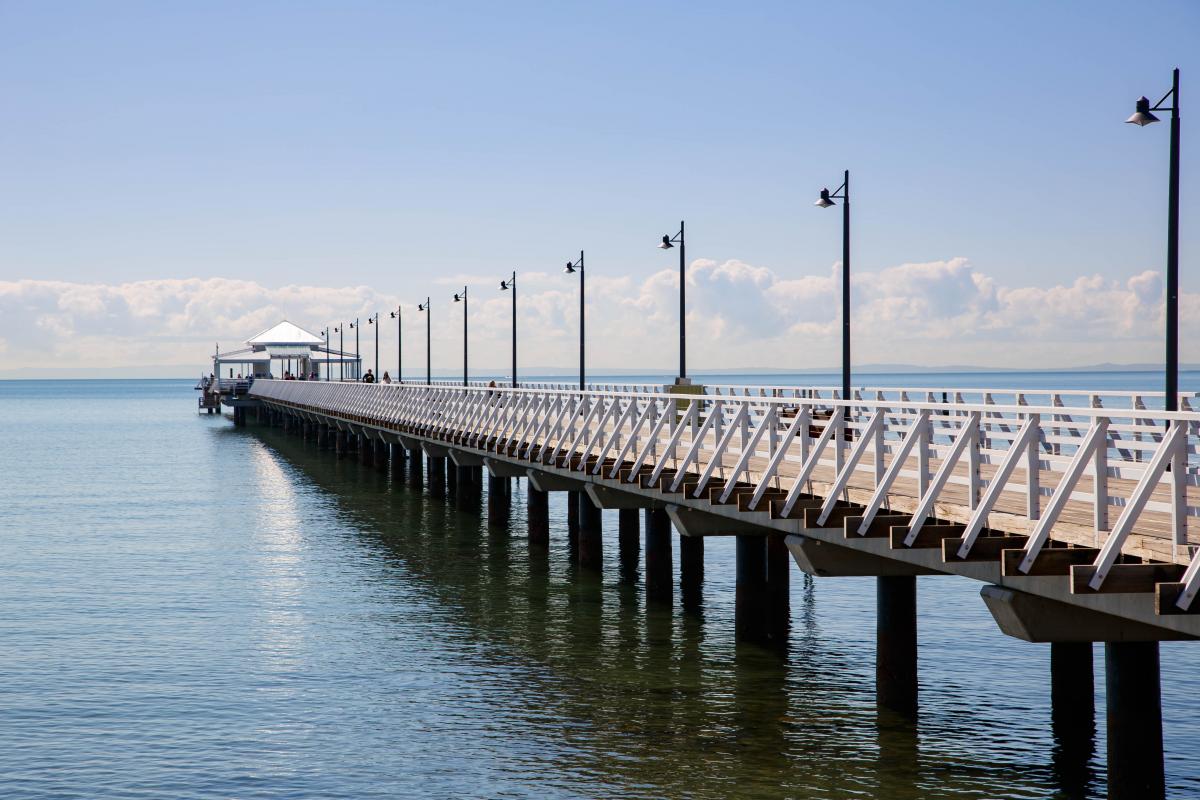 Bramble Bay Foreshores, includes the seawall, Shorncliffe / Sandgate ...
