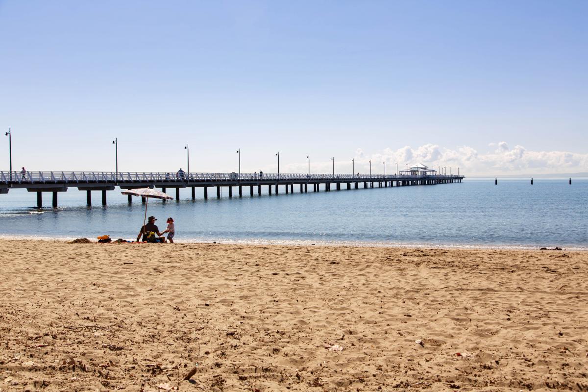 Bramble Bay Foreshores, includes the seawall, Shorncliffe / Sandgate ...