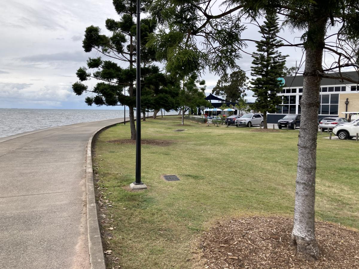 Bramble Bay Foreshores, includes the seawall, Shorncliffe / Sandgate ...